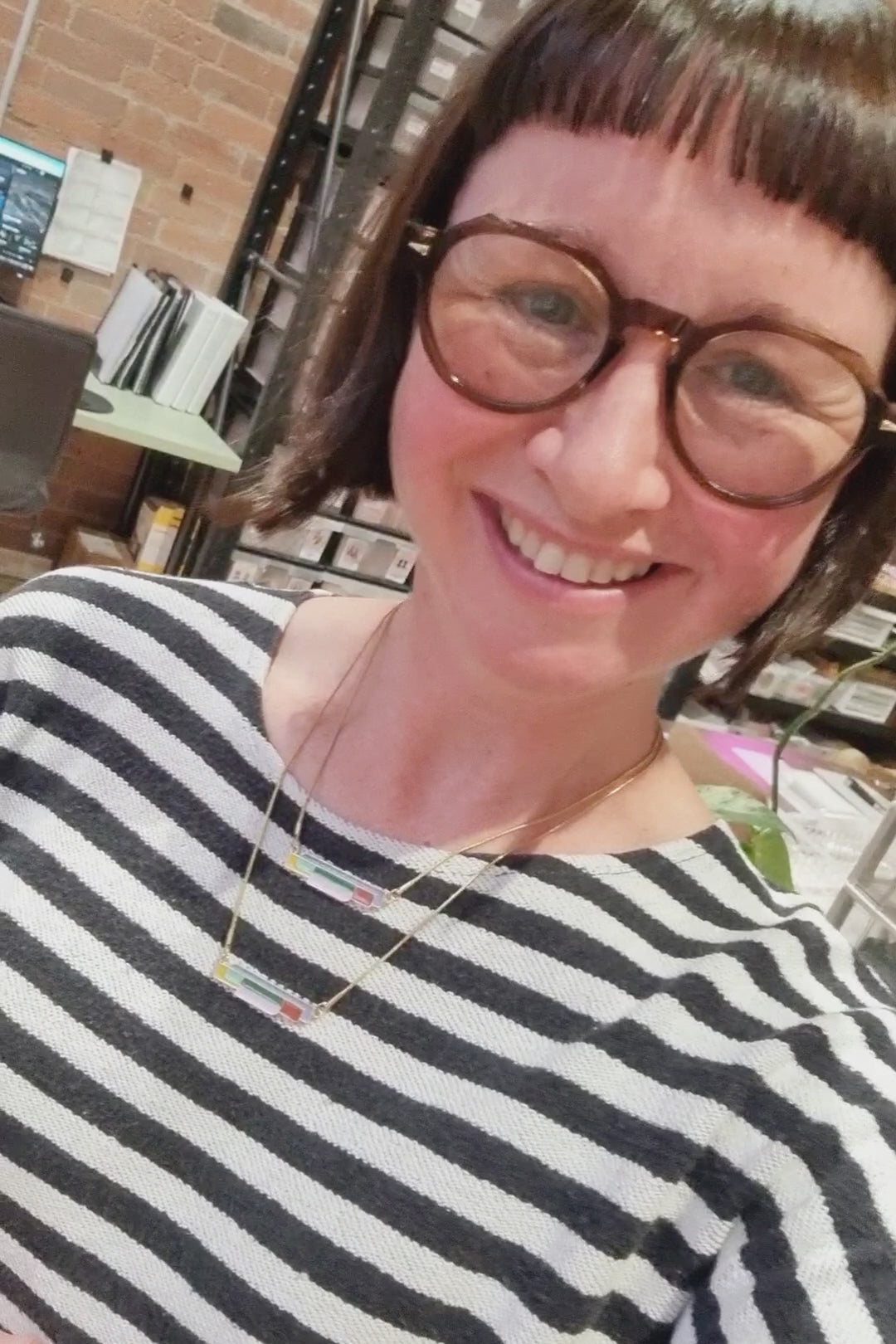 MIDDLE CHILD LEADLIGHT NECKLACE