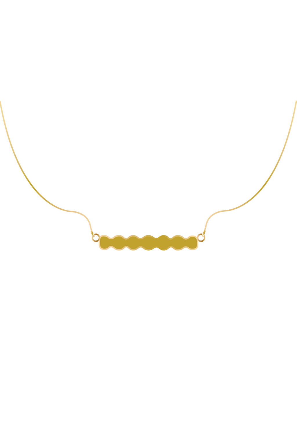 MIDDLE CHILD RIBBON NECKLACE